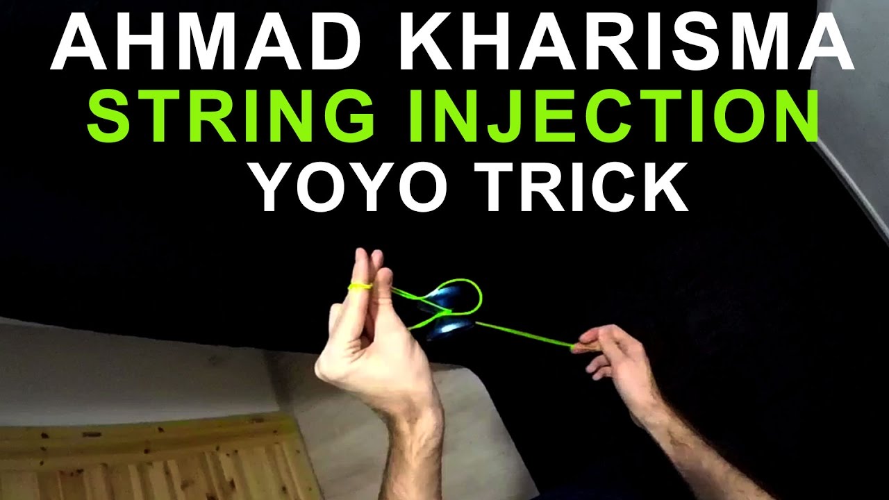 Ahmad Kharisma tutorial - String injection yoyo trick - YouTube