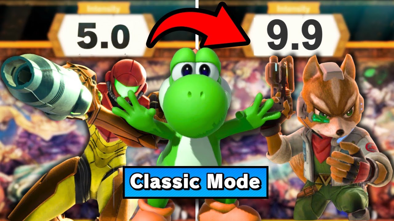 9.9 Classic Mode With EVERY Smash Character - Part 1 - YouTube