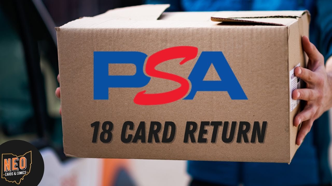 A very successful 18 card PSA return. - YouTube