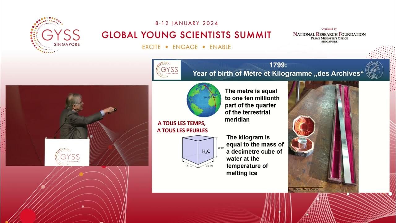 Plenary Lecture by Professor Klaus von Klitzing at GYSS 2024 - YouTube