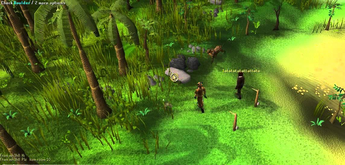 runescape how to set a deadfall trap - YouTube
