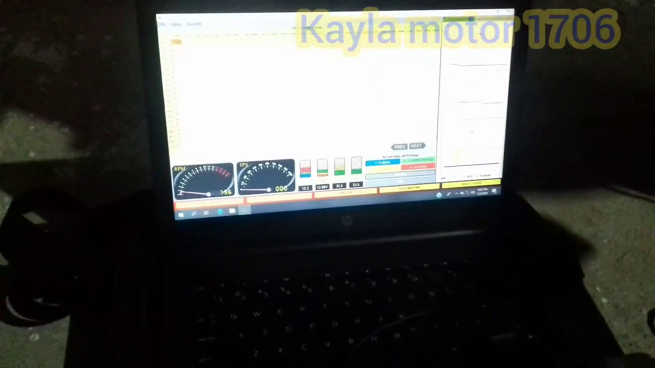 Setting ecu recing BRT - YouTube