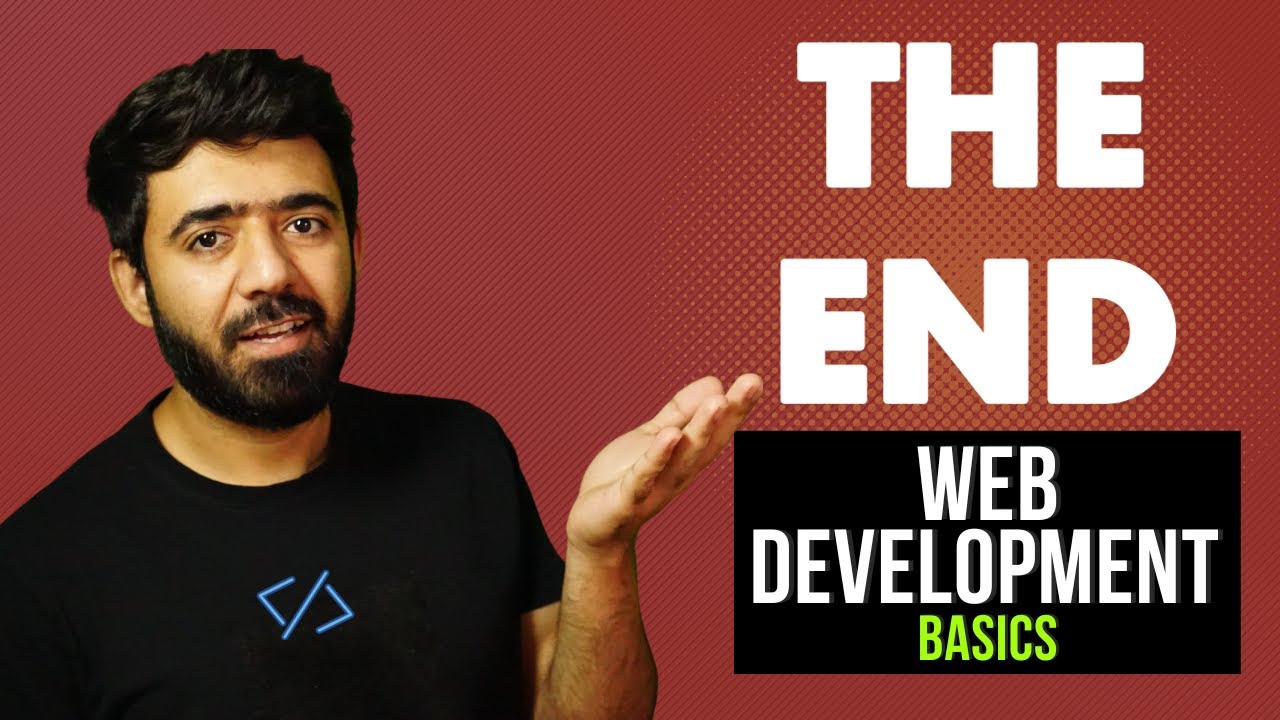 Wrap Up Web Development Basics Course Youtube
