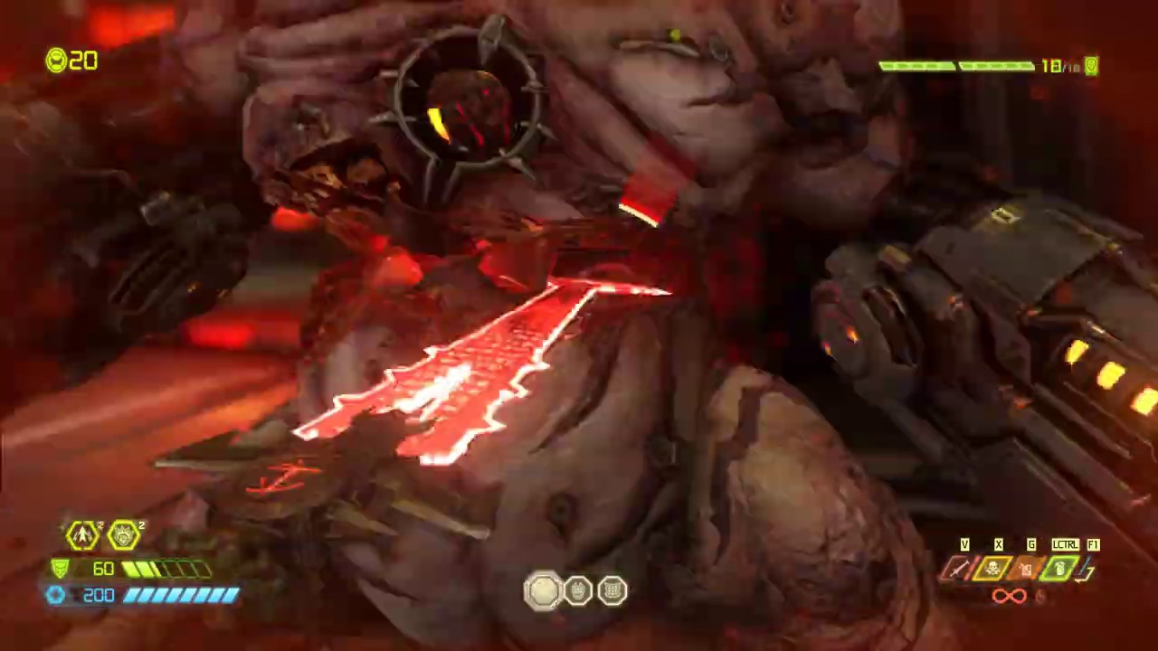 Doom Eternal only Crucible Sword- -Walkthrough Pt.4 (DOOM HUNTER BASE ...