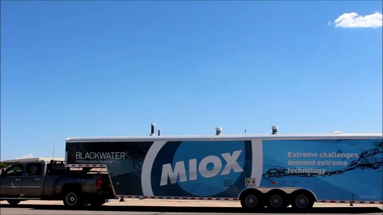 MIOX Blackwater Produced Water Treatment | Oil and Gas Water Treatment ...