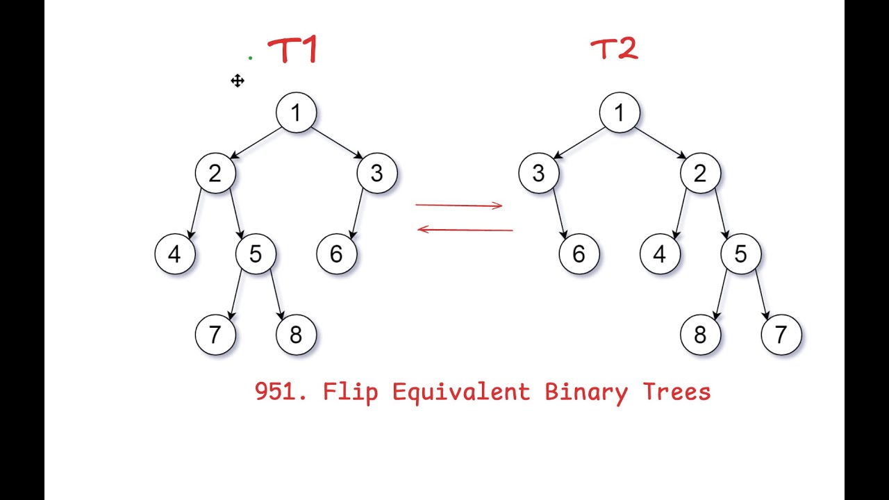 Flip Equivalent Binary Tree | Easy Explanation with Code | LeetCode 951 ...