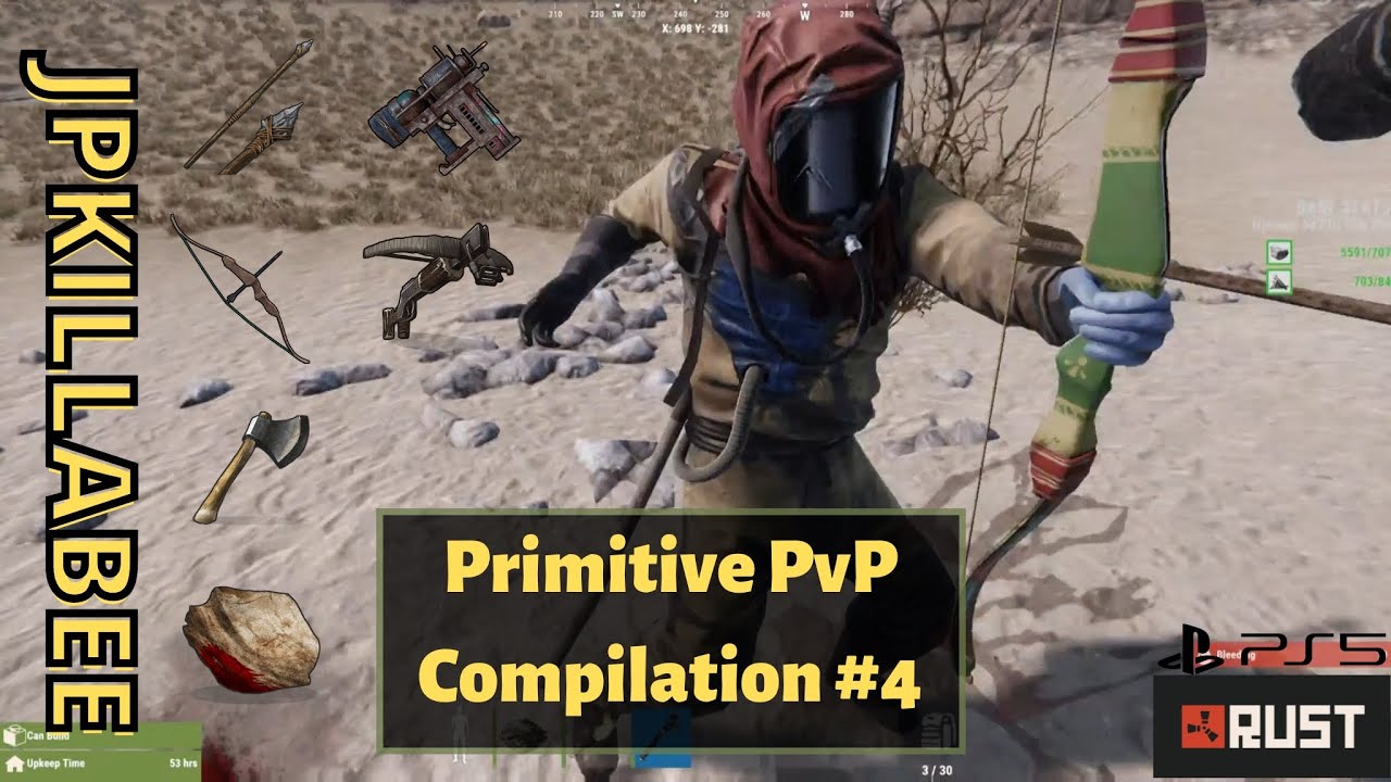 Rust: Console Edition - Primitive PvP #4 - YouTube