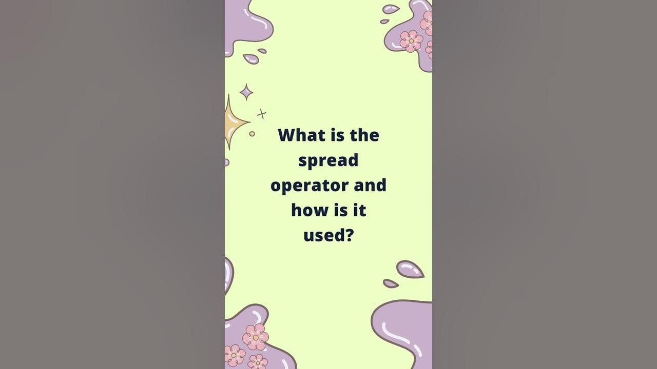 📌What is the Spread Operator (...) in JavaScript? | Explained Simply! 🚀 ...