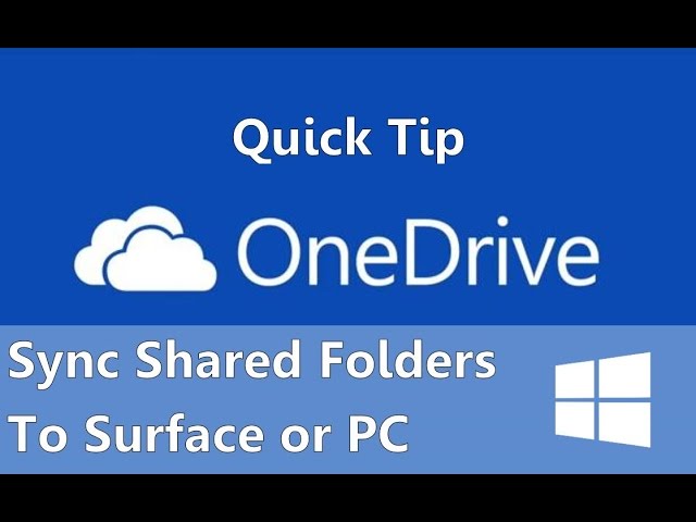 How To Sync Shared Folders In Onedrive Psmertq