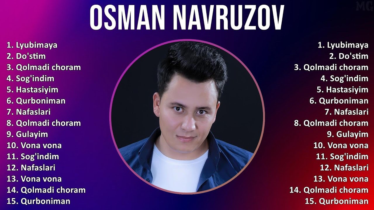 Osman Navruzov 2025 MIX Top Hits Lyubimaya, Do'stim, Qolmadi choram ...