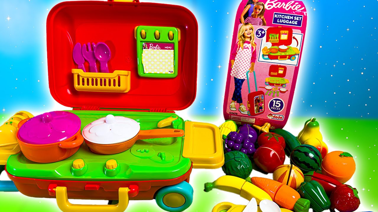 Children's Market Playset ASMR - ASMR Toy Review - YouTube