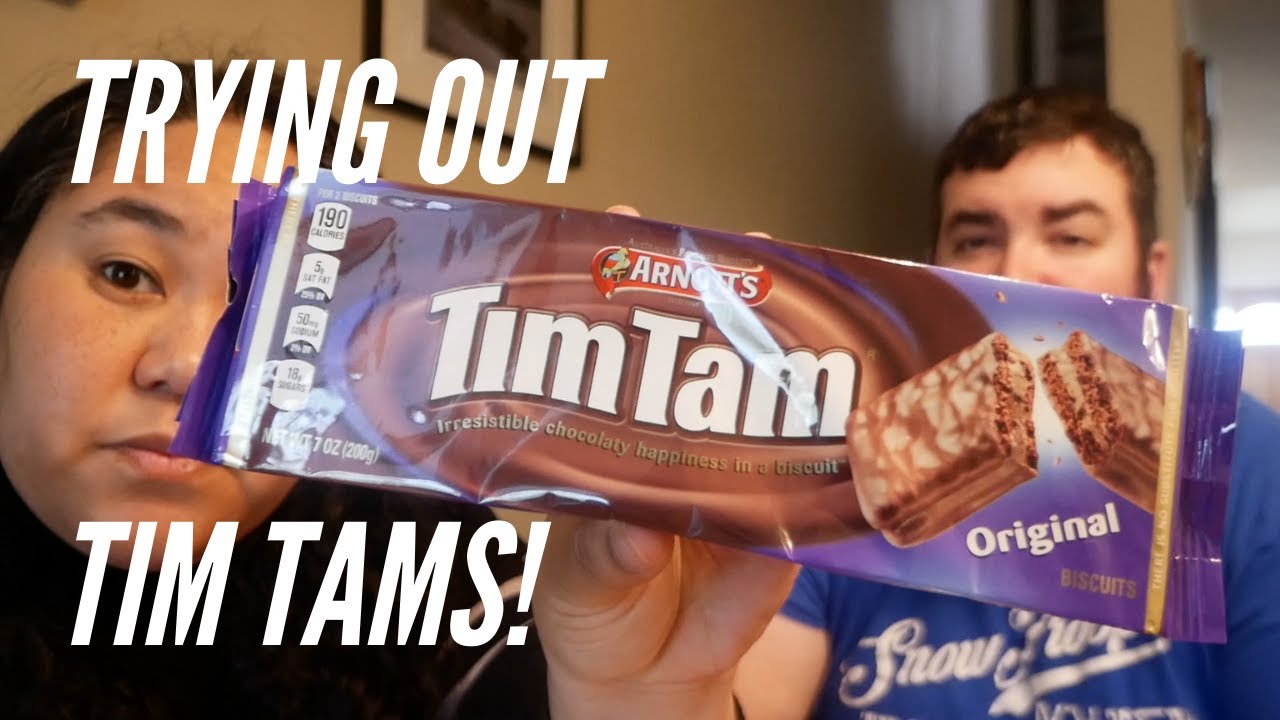 Americans Tasting Tim Tams 3 Flavors! - YouTube