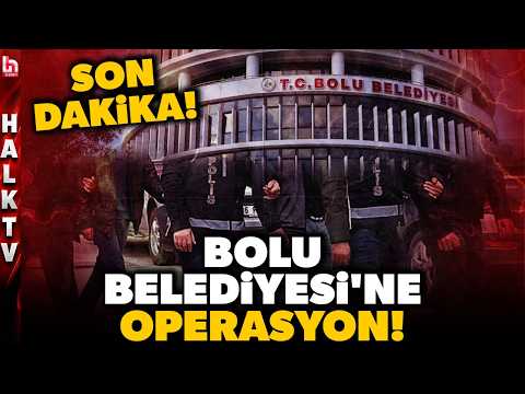 SON DAKİKA! Bolu Belediyesi'ne operasyon! Tanju Özcan dahil 7 ilde 23 kişiye gözaltı kararı verildi!