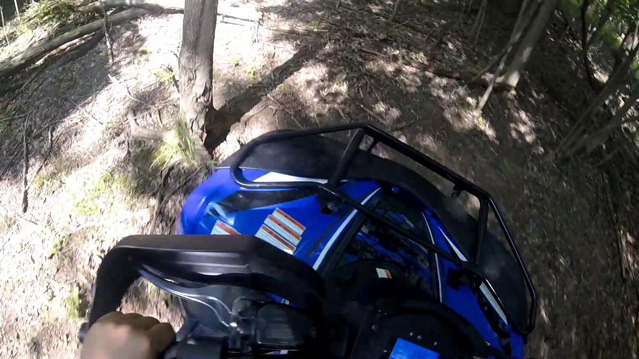 LINHAI 400 ATV Riding in trails. (Speed/acceleration/etc) - YouTube