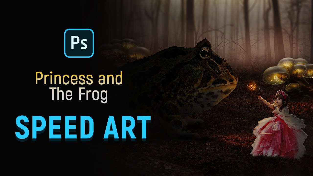 I created a FANTASY SCENE in Photoshop! | SPEED ART | Photo ...