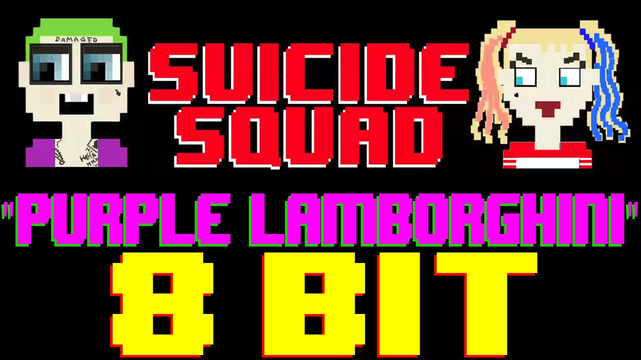 Purple Lamborghini (from Suicide Squad) [8 Bit Cover Tribute to Rick ...