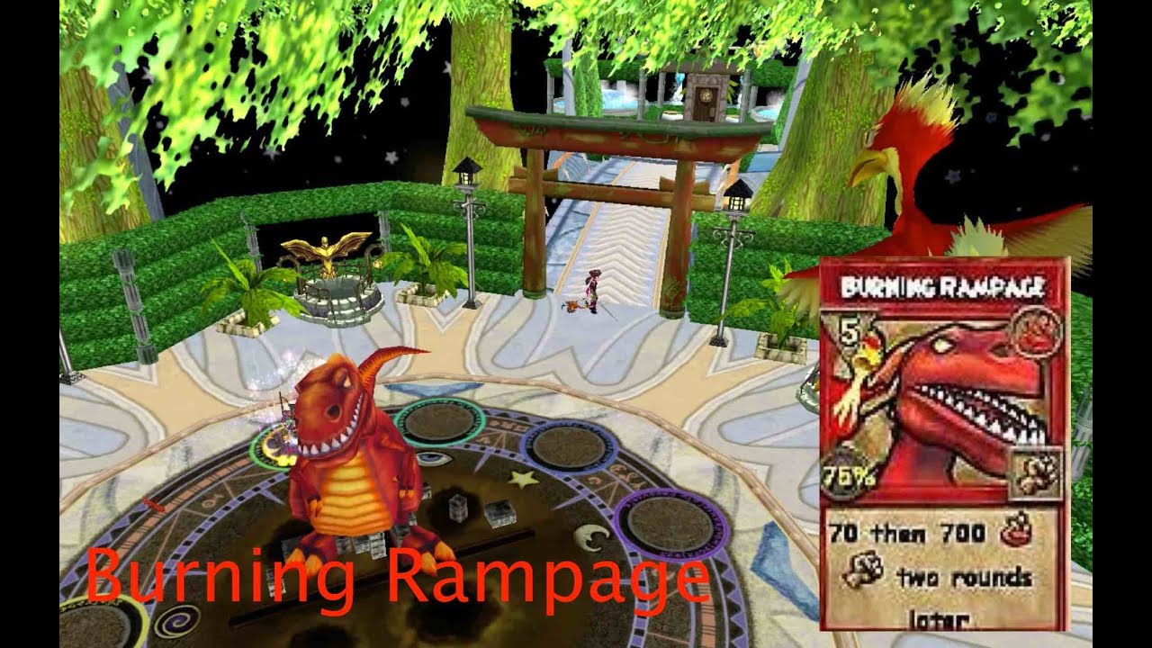 Burning Rampage In Wizard101 (HD) - YouTube