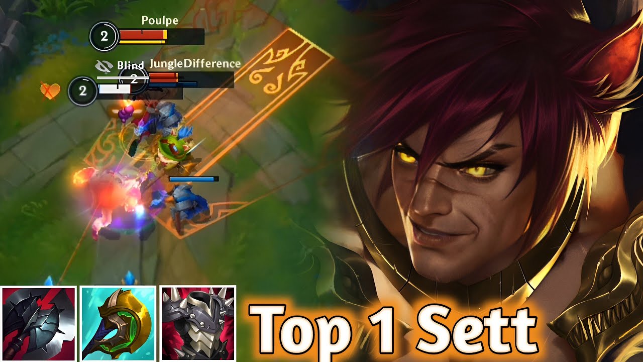Wild Rift - Top 1 Sett Baron Lane Gameplay - YouTube