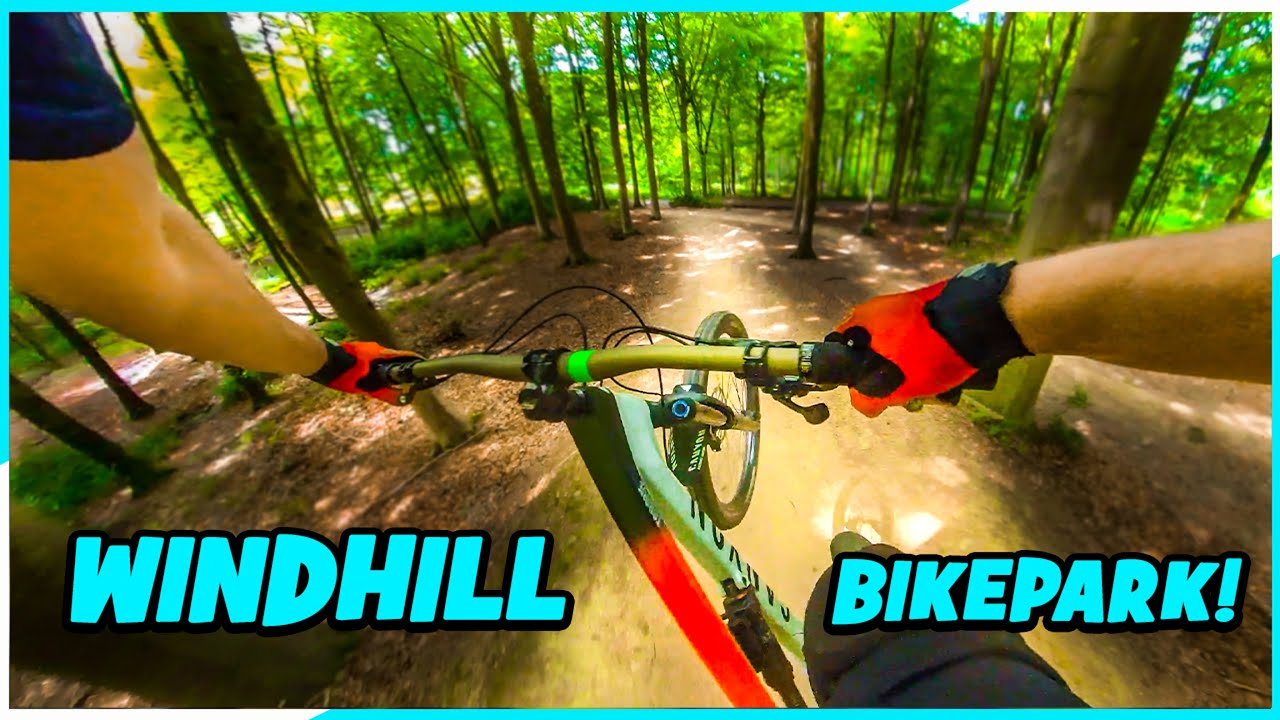 Riding Huge Jump's And Flow Trails At Windhill Bikepark! - YouTube