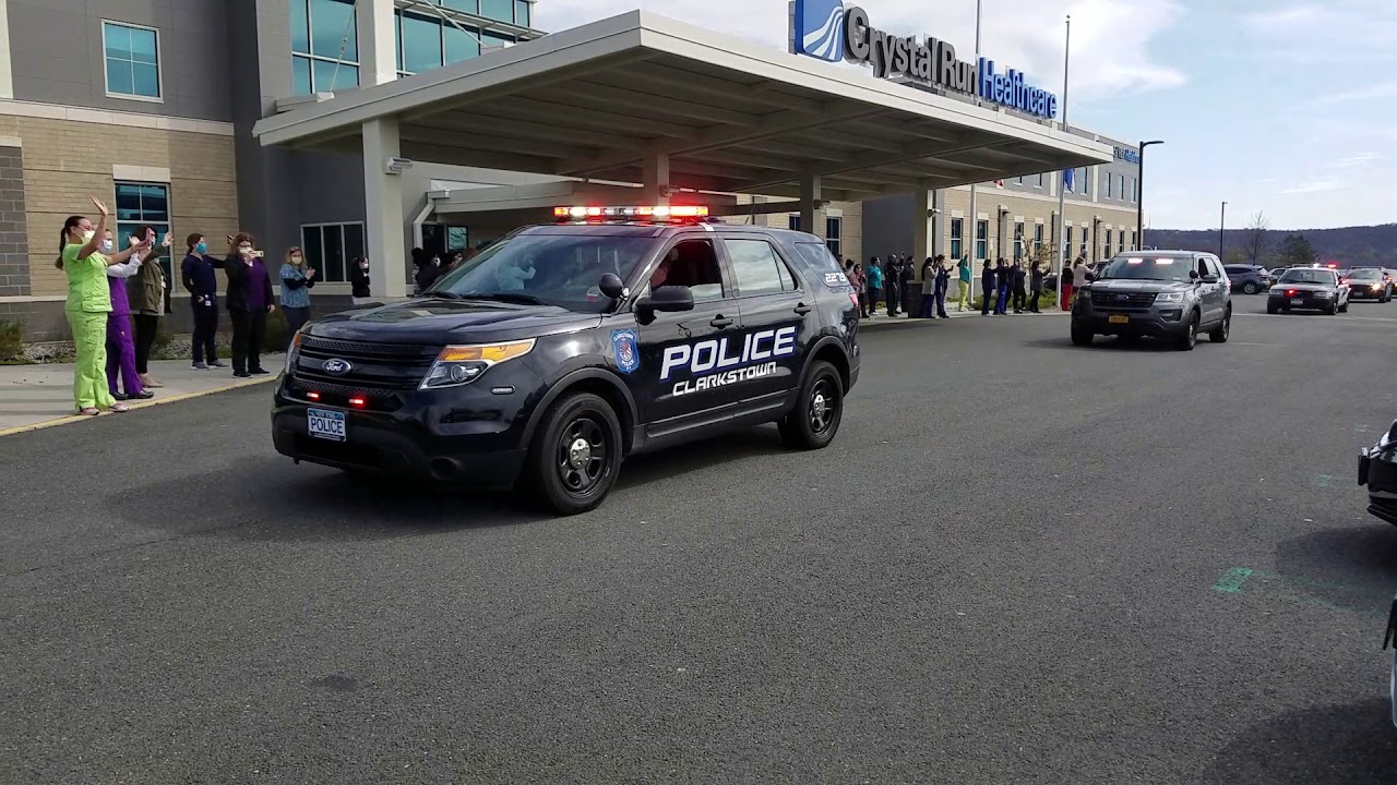 Clarkstown Police Department Salutes Crystal Run Healthcare - YouTube