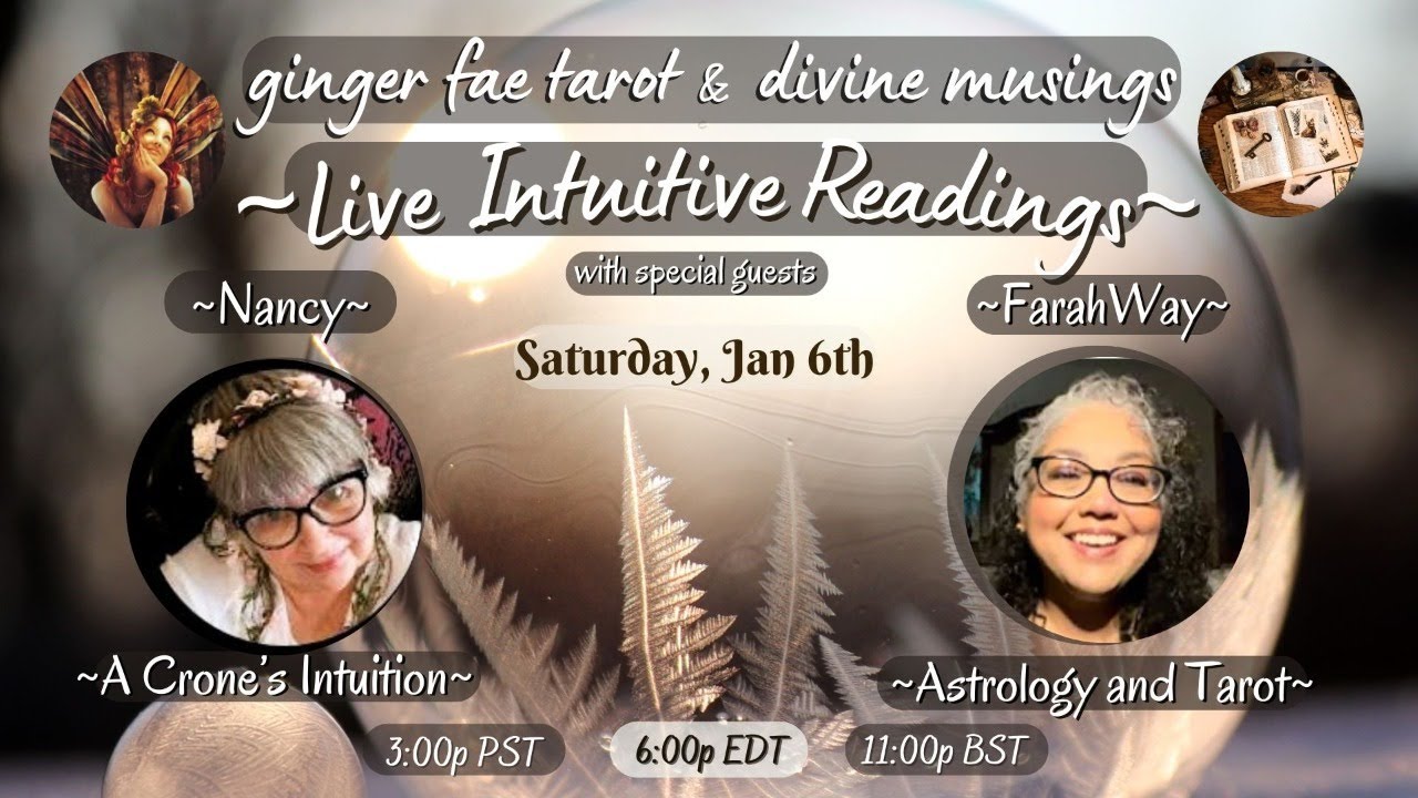 ~*LIVE*~ Intuitive Guidance Readings with Nancy and Farah~ - YouTube
