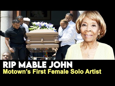 The First Female Solo Artist Signed by Motown, Mable John, is Dead at ...