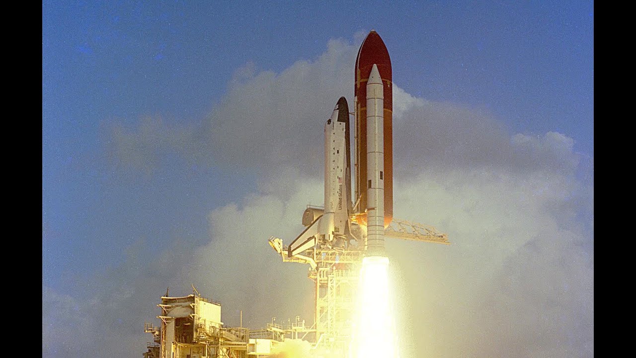Sally STS 7 Liftoff Video 1 minute - YouTube