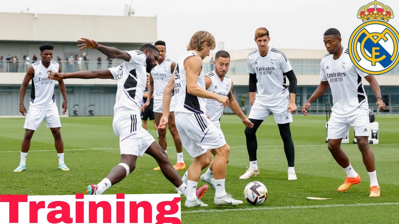 REAL MADRID TRAINING / REAL MADRID TRAINING TODAY / REALMADRID TRAINING ...