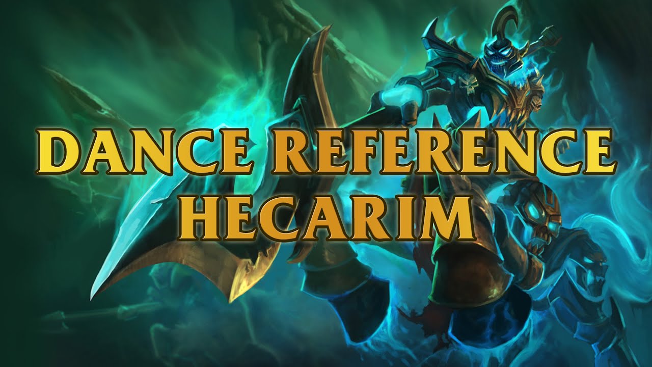 Hecarim Dance Reference - Rhett & Link - Dope Zebra - YouTube
