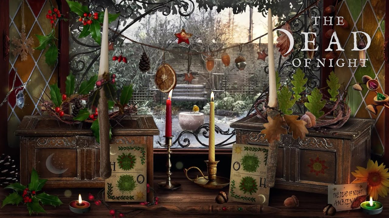 Holly & Oak King Altar Ambience ☀️ ️🕯️ | The Holly King and Oak King ...