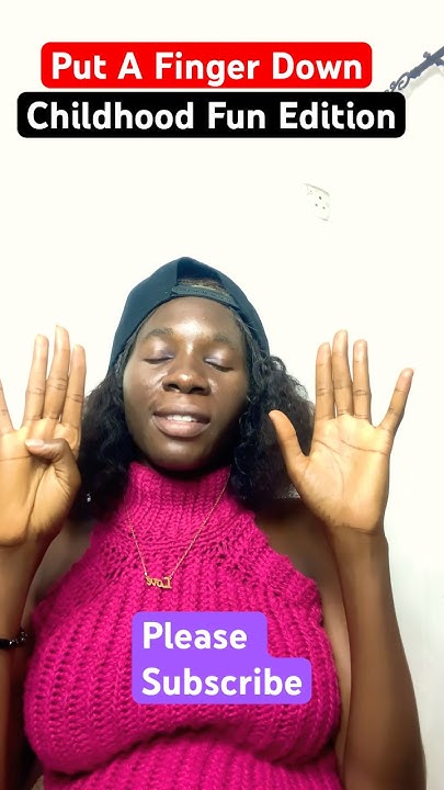 Put finger down- childhood fun edition #short #viralshort #edition # ...