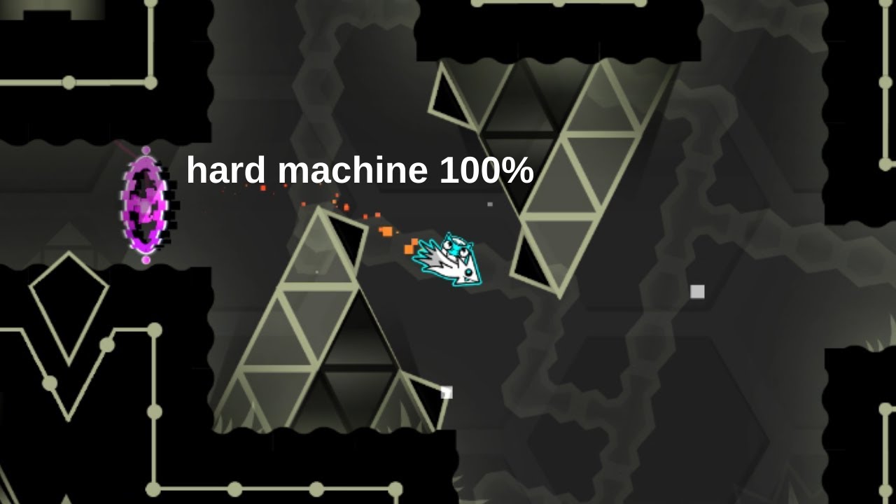 50 extremes! | Hard Machine by komp 100% // Geometry Dash 2.2 - YouTube