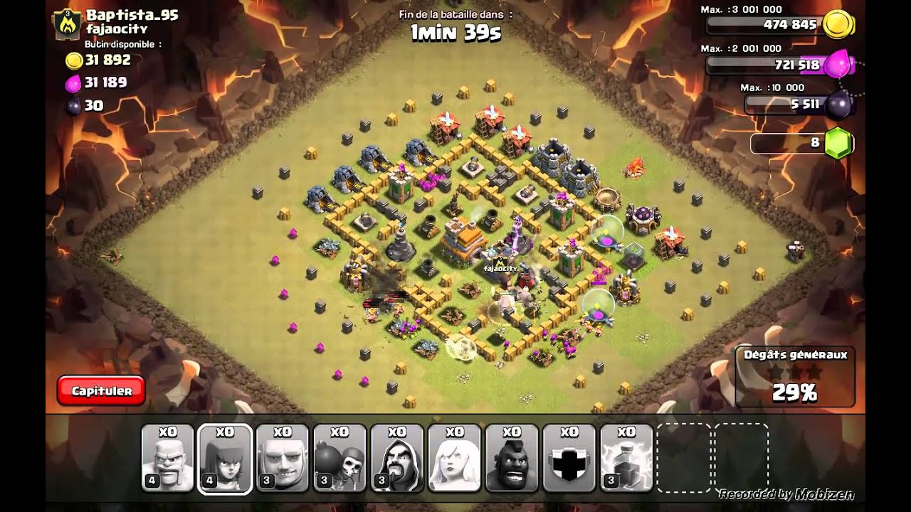 Epic gdc mdr tous le monde a fail mdrrr COC - YouTube