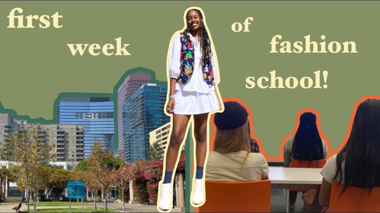 first week-ish of college (fidm) - YouTube