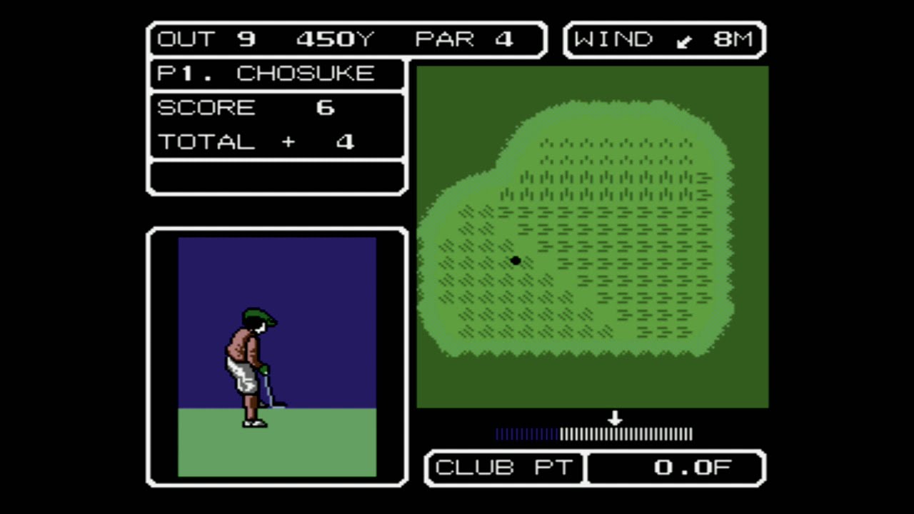 Lee Trevino's Fighting Golf by SNK for the Nintendo Entertainment ...