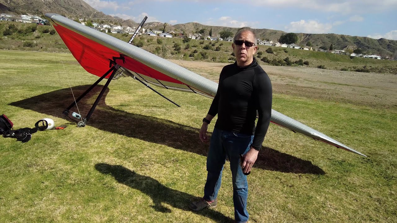 Steve Showing Off His New Gecko 170 Glider (03-13-21) - YouTube