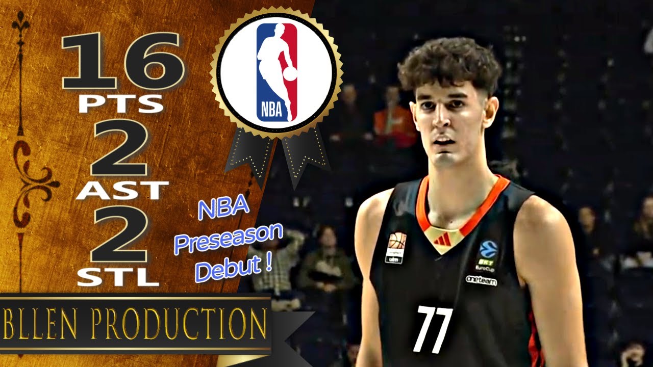 Ben Saraf ('06) NBA Preseason Debut! - 16 Pts Highlights｜ratiopharm Ulm ...