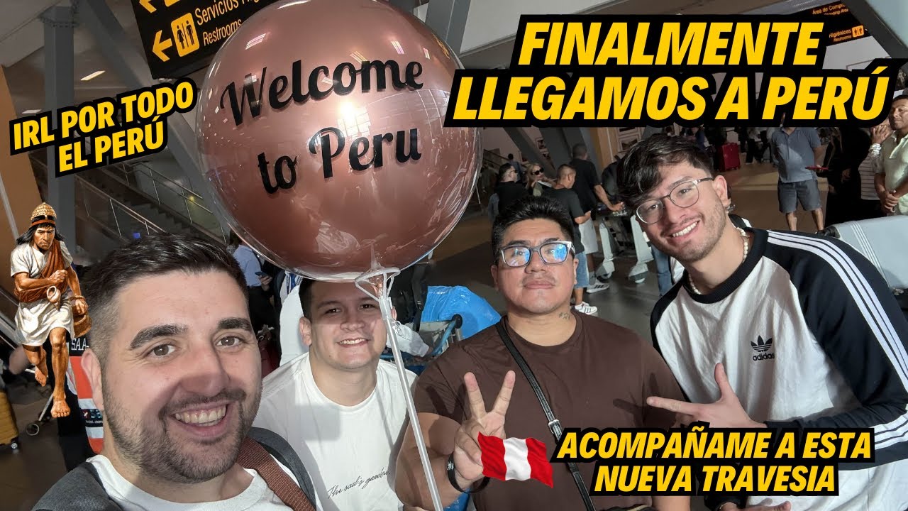 LLEGAMOS a CONQUISTAR PERÚ 🇵🇪🐸 - IRL CASA RAMPAJITAS FT CHALES - YouTube