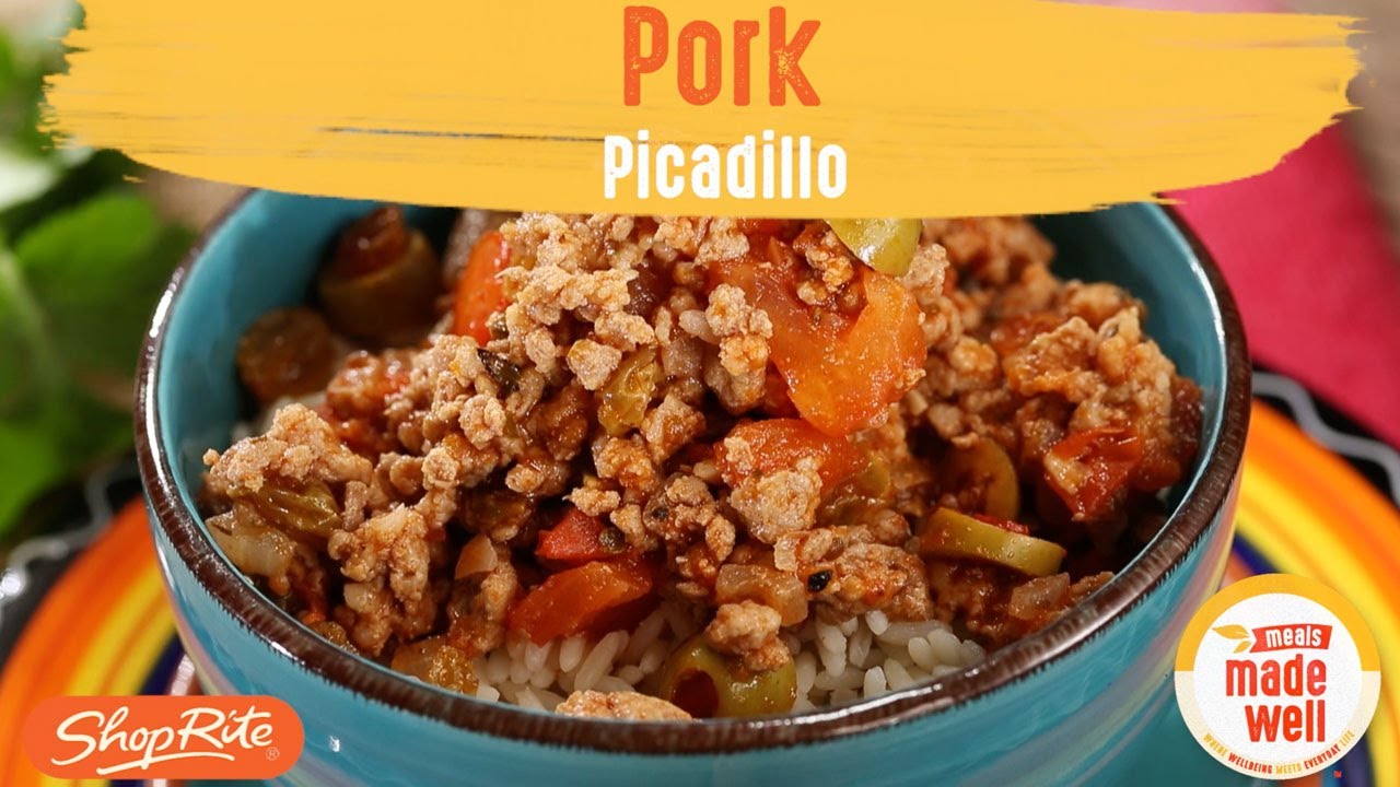 How to Make Pork Picadillo - YouTube