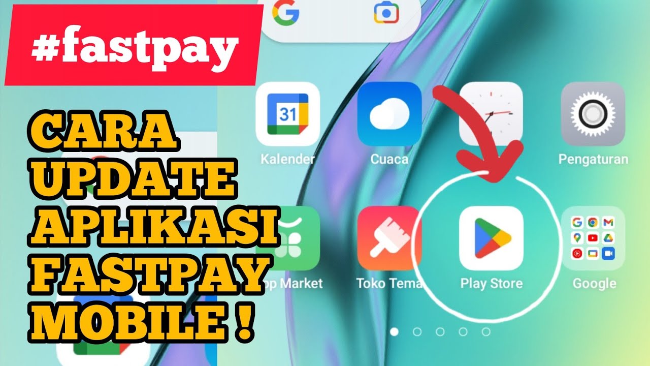CARA UPDATE APLIKASI FASTPAY MOBILE DI PLAYSTORE #mitrapulsa - YouTube