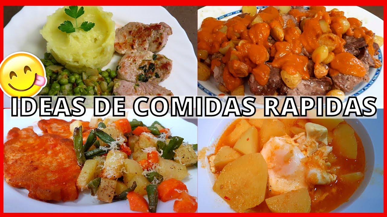 NUEVO MENU SEMANAL SUPER RICO Y MUY FACIL Y RAPIDO |meal prep - YouTube