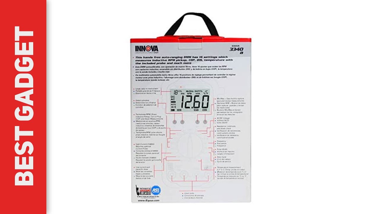 INNOVA 3340 Professional Review - YouTube