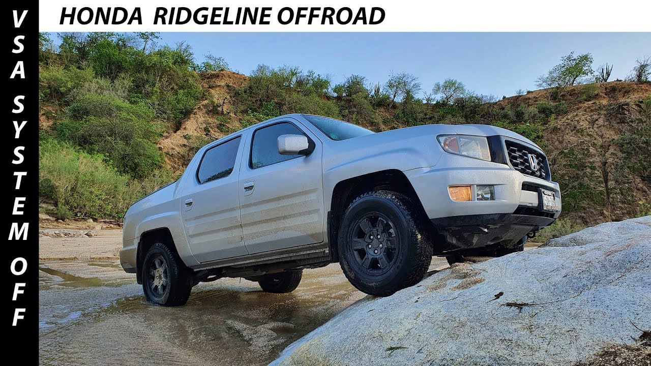 HONDA RIDGELINE 1ST GEN - OFFROAD VSA OFF - YouTube