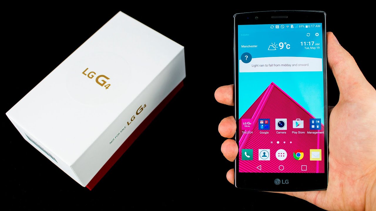 NEW LG G4 - Unboxing & Initial Review! - YouTube