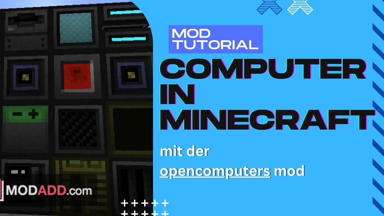 Computer in Minecraft mit der Opencomputers Mod Tutorial - YouTube