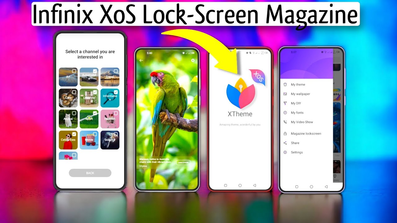 Infinix Magazine Lock Screen Update for All Infinix Mobiles and Phones ...