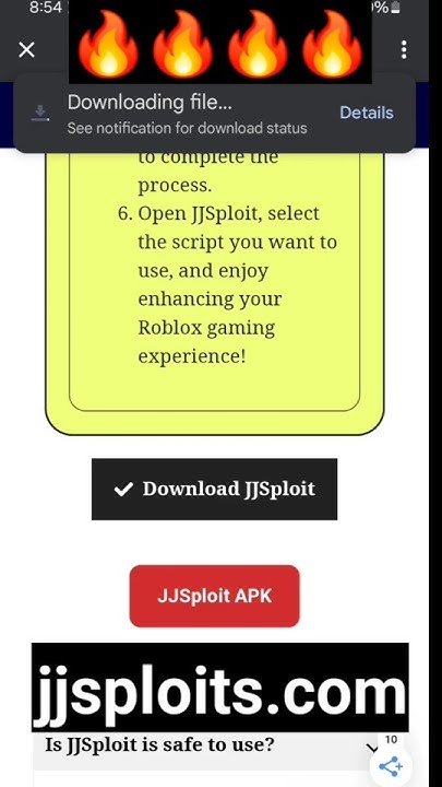 jjsploits Roblox latest version 2025🔥 #jjsploit #shorts #roblox - YouTube