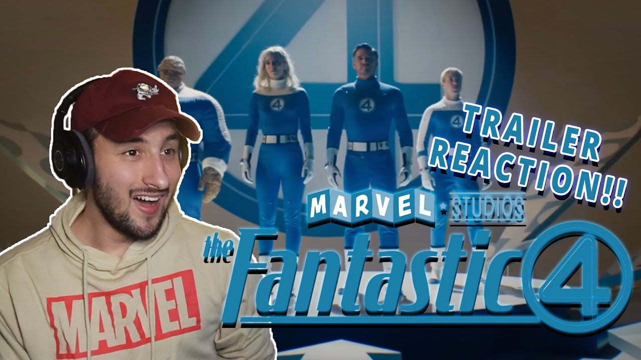 THIS LOOKS GREAT!! FANTASTIC FOUR: FIRST STEPS TRAILER REACTION!! - YouTube