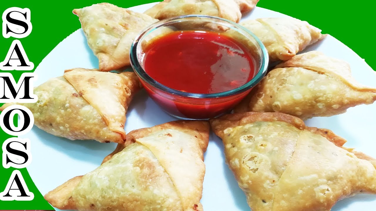 Aloo Matar Samosa Recipe | Potato Pea Samosa Recipe - YouTube