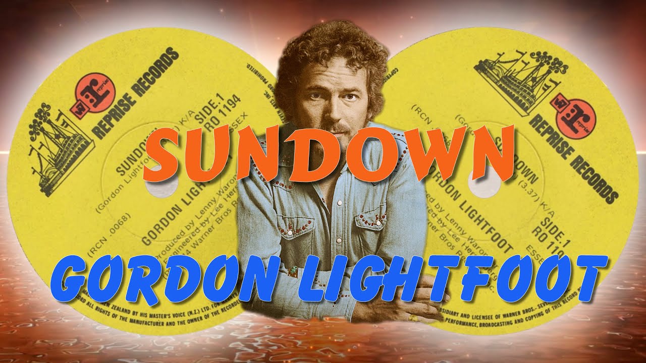Gordon Lightfoot - Sundown (1974) - YouTube